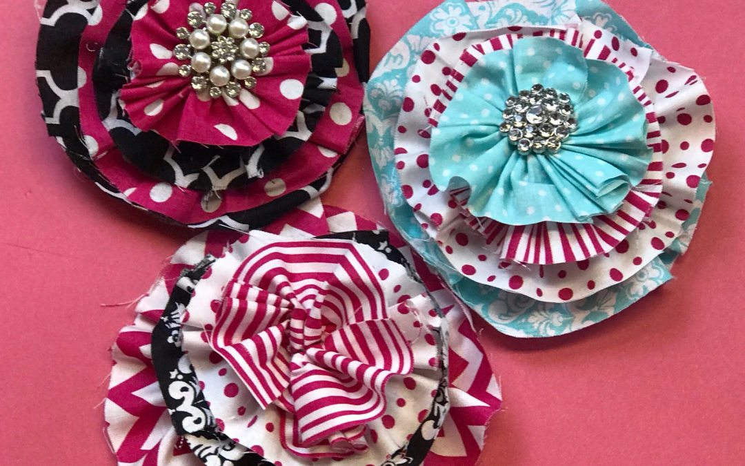 How To Make A Fabric Flower Easy DIY Fabric Flowers Tutorial