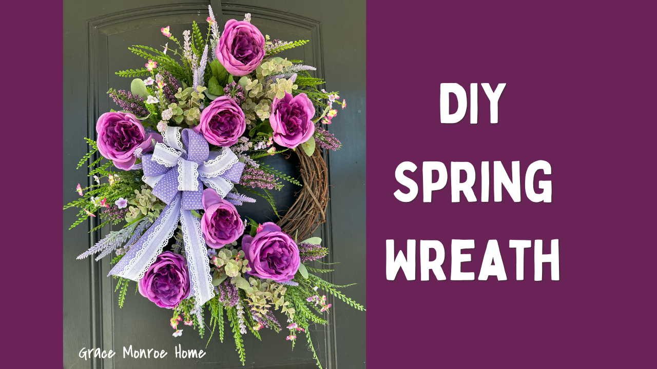 How to Make a Sweet Spring Wreath | Grace Monroe Home
