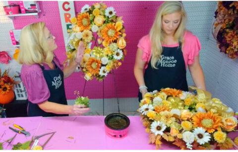 Crafting Gorgeous Seasonal Wreaths: A Workshop to Remember | Grace ...