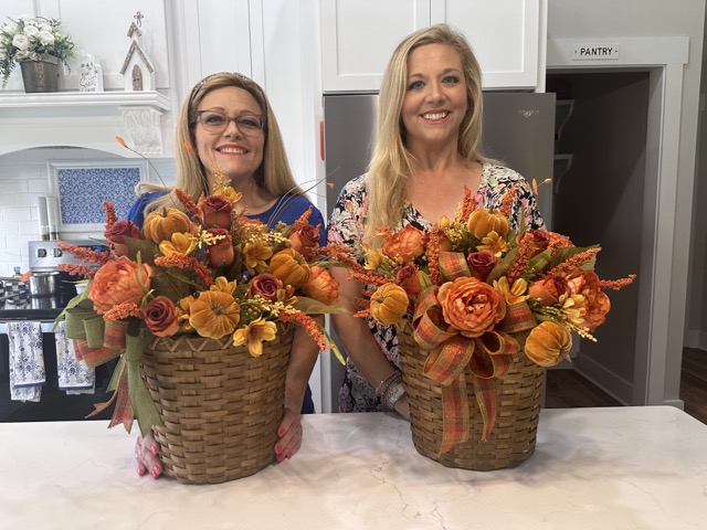Create a Stunning Fall Hanging Door Basket | Grace Monroe Home