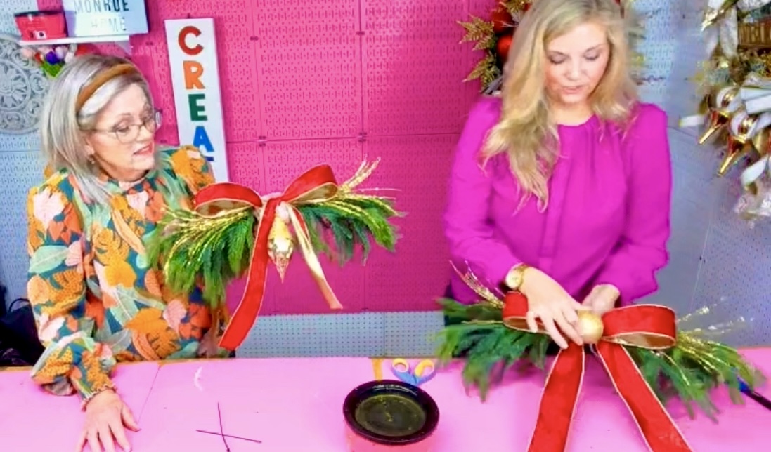 Spruce Up Your Windows for Christmas with a Simple DIY Swag | Grace ...